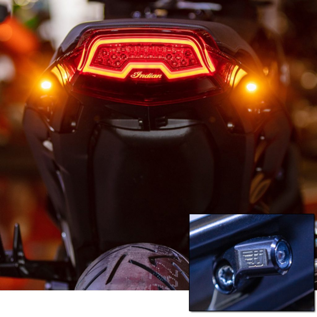 Rear Indian FTR Indicators - Hot Bike