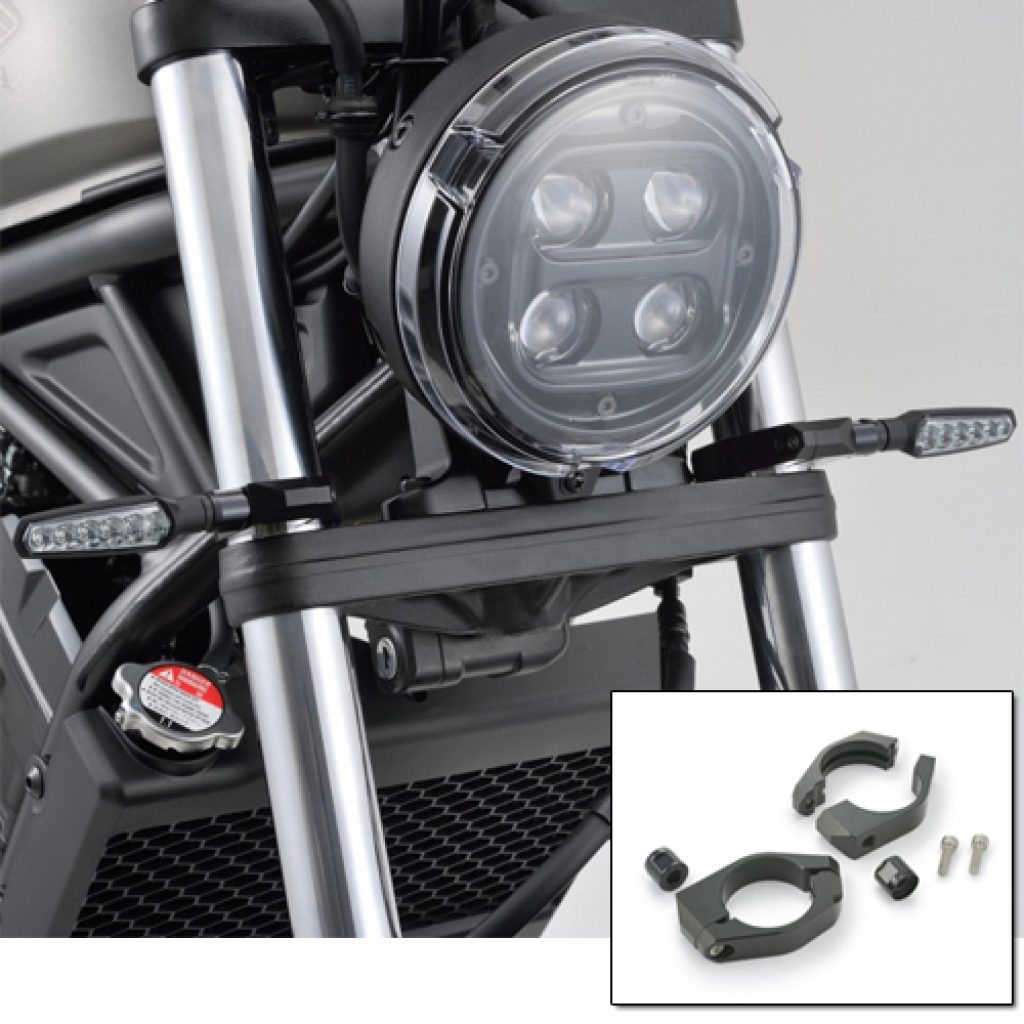 Indicator Bracket for 41mm Forks - Hot Bike