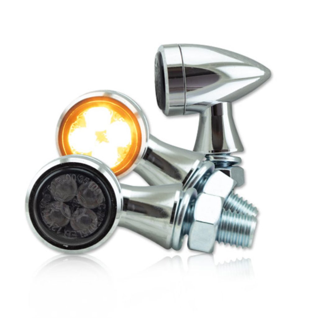 Chrome Bullet Indicators – Hot Bike