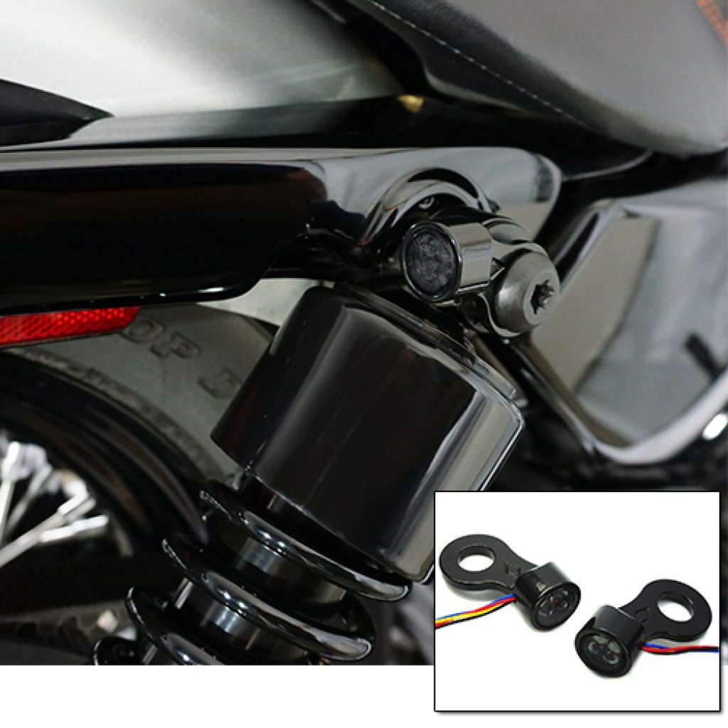 Mini Round Shock Mount Brake / Tail Lights Only – Hot Bike