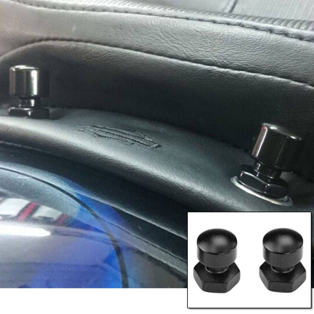 Black Seat Mounting Nuts – Hot Bike