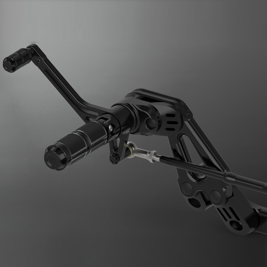 Adjustable Forward Controls For All M8 Softail models - Hot Bike